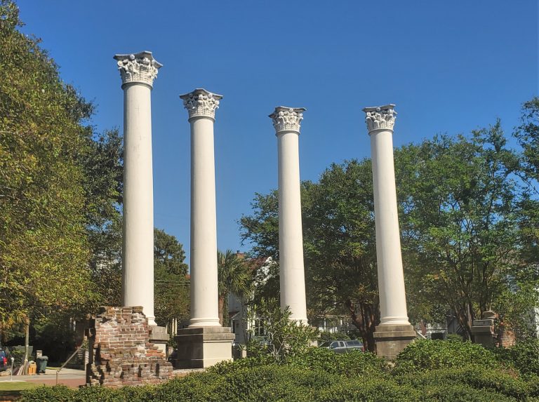 Museum Columns - Glimpses of Charleston