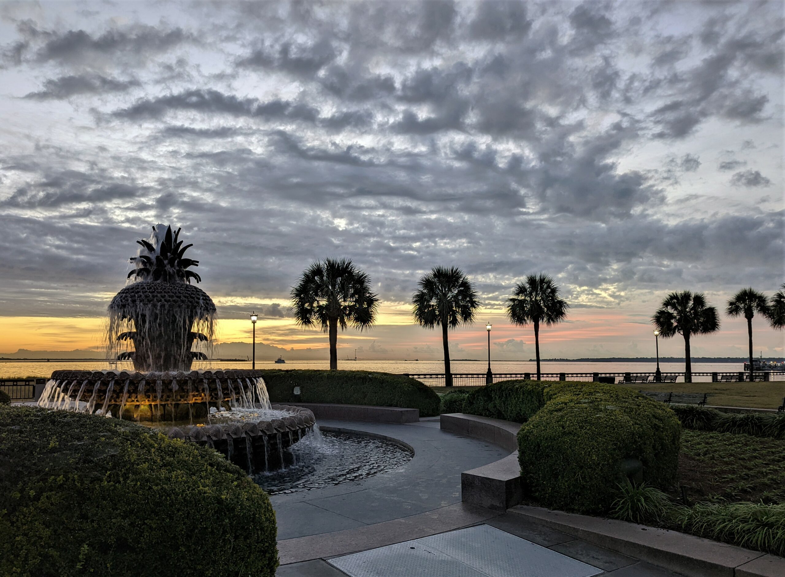 Waterfront Morning - Glimpses of Charleston